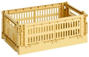 HAY Úložný box Colour Crate S, Golden Yellow