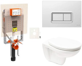 Závěsný wc set k zazdění VitrA Normus SIKOVZNOR54680