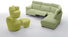 Pregio Italia sofa&relax Luxusní rohová sedačka DEKTRA Provedení: 2 místná + lehátko, Vzorník látek: tekno fibra 20 blue