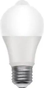 RETLUX RLL 317 A60 E27 PIR / žárovka / 8W / 750 lm / 3000K - teplá bíl
