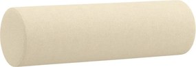3dílná sedací souprava s polštáři krémová textil 3201554