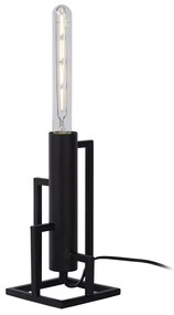 Lucide 08526/01/30 stolní lampa Zilda, černá, E27, 25cm