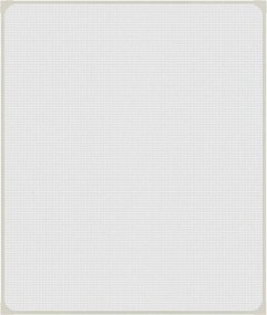 Magnetická okenní síť proti hmyzu bílá 100 x 120 cm 153851