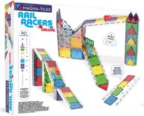 MAGNA-TILES® Magnetická stavebnice Kuličková dráha Deluxe / 90 dílků