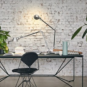 ARTEMIDE Stolní lampa Tolomeo, E27, hliník A001000+A004030