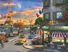 Ravensburger Paříž: Zapáda Slunce - 2000 dílků / od 12 let