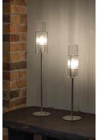 Markslöjd 108557 - Stolní lampa TUBO 1xE14/40W/230V 50 cm lesklý chrom/čirá