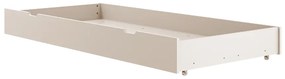 BAMI Přistýlkový šuplík pod postel SIMONE 90x190 cm na kolečkách Zvolte barvu: Krémová