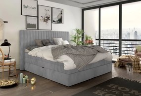 Wersal Akce - Postel Boxspring Minola (160) + topper