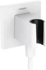 Hansgrohe - Sprchové kolínko s držákem, matná bílá