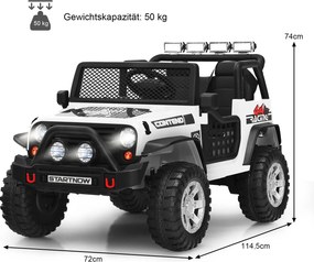 Costway 12V dětské elektrické autíčko s dálkovým ovládáním