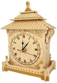 Woodcraft construction kit Woodcraft Dřevěné 3D puzzle hodiny