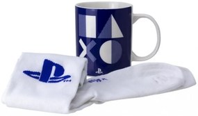 Dárková sada playstation symbols - hrnek + ponožky