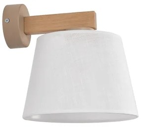 Brilagi - Nástěnná lampa LATTE SABIA 1xE27/15W/230V borovice/bílá