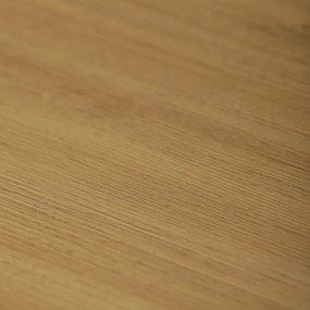 Jídelní set s 4 židlemi AUT-O2156 OAK, mdf, divoký dub (110 x 70) cm hnědá