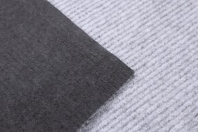 Vopi, Kusový koberec Quick step šedý, 50x80, šedá, chodba / předsíň
