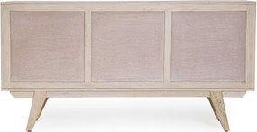 BIZZOTTO Dřevěná komoda SAHANA se 3 dveřmi 155x80 cm 0747053