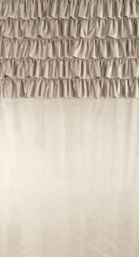 ZATEMŇOVACÍ ZÁVĚS NA PÁSCE AURA 140X270 CM BÉŽOVÁ