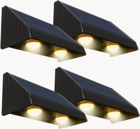 Sada solárních nástěnných LED svítidel Kyla, 4 díly