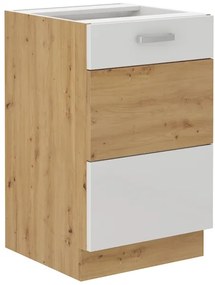 Kuchyňská skříňka Artisan 50 ZL 1F BB Barva dvířek bílá lesk