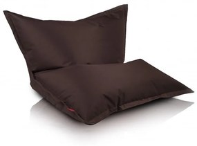 EF2040 Ecopuf Sedací polštář Ecopuf - Pillow L polyester NC15 - Tmavě hnědá