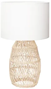 Ratanová stolní lampa KORFU