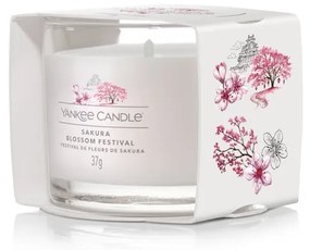 Yankee Candle Votivní svíčka ve skle Sakura Blossom Festival, 37g