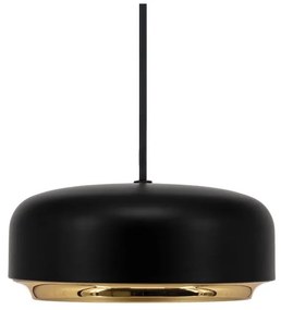 Černé LED závěsné svítidlo s kovovým stínidlem ø 22 cm Hazel mini – UMAGE