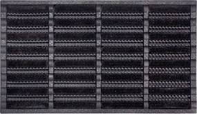 Vonkajšie čistiaci rohožka Mix Mats Brushes 105648 Black – na von aj na doma, 45x75, čierna, exteriér, Hanse Home