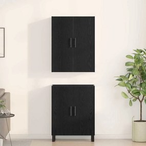 Vysoký bufet 2 ks Černý dub 69,5 x 34 x 180 cm 3333104