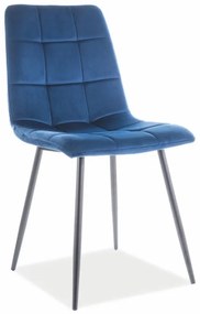 SIGNAL Jídelní židle - MILA Velvet, různé barvy na výběr Čalounění: granátová (Bluvel 86)