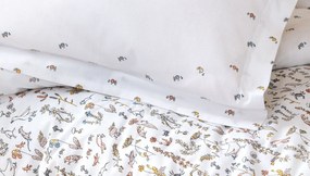 Dětské povlečení Dorine, s prostěradlem, do postýlky, z bavlny Renforcé, 100x150 cm