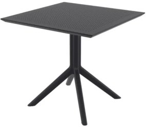 SIESTA Venkovní plastový stůl SKY TABLE 80 HODNOTY - barva plastu Siesta béžovo-šedá