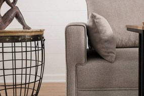 Designová sedačka Marisela 177 cm krémová
