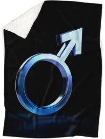 Deka Gender symbol – Mars (Podšití beránkem: ANO)