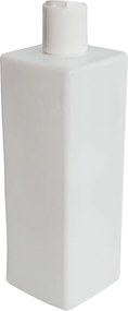 Dávkovač na mýdlo 500 ml bílý s bílým DISC TOP LUNA