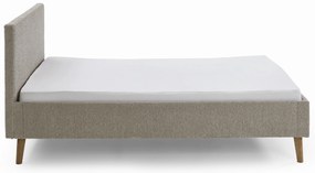 MEISE MÖBEL Čalouněná postel KRETA 140x200cm taupe 2162-10-3000