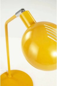 Žlutá ocelová stolní lampa s ohybatelnou konstrukcí (výška 59 cm) Lincon – Jotex