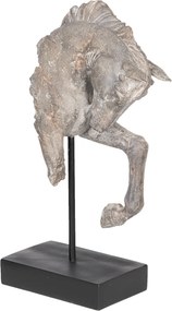 Dekorace kůň na noze - 28*12*43 cm