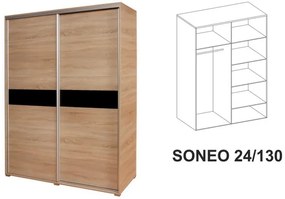 Šatní skříň SONEO S24