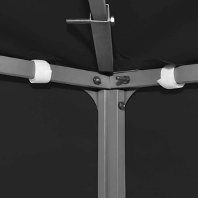 Náhradní střecha na altán 270 g/m² 3 x 3 m černá 312078