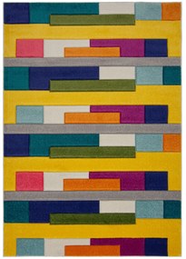 Flair Rugs, Kusový koberec Spectrum Mambo Multi, 80x150, vícebarevná, ložnice