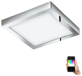 Eglo 98561 - LED RGBW Stmívatelné stropní svítidlo FUEVA-C LED/21W/230V BT IP44