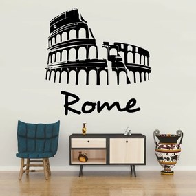 Koloseum v Římě - vinylová samolepka na zeď 100x99cm