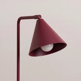 Sollux Lighting Stolní lampa NOX bordó