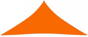 Stínící plachta trojúhelníková 5 x 5 x 5 m oxfordská látka Dekorhome Krémová