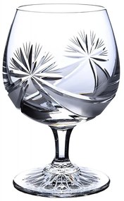 Onte Crystal Bohemia Crystal ručně broušený set na rum, brandy a koňak Mašle 1+2