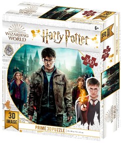 PRIME 3D PUZZLE - Harry Potter Harry, Hermione and Ron 300 dílků