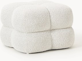 Bouclé čalouněný taburet Ellie