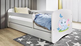 XXXLutz POSTEL PRO DĚTI A MLÁDEŽ 80/160 cm, bílá MID.YOU - Dětské pokoje sestavy - 00214200021G